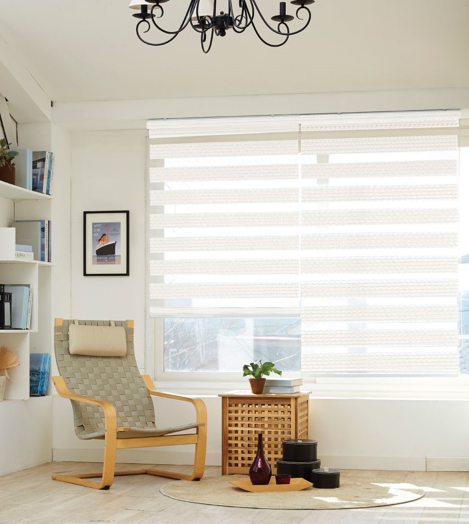 Classic Shine Light Filtering Zebra combi shades- Crease Shine – Line ...
